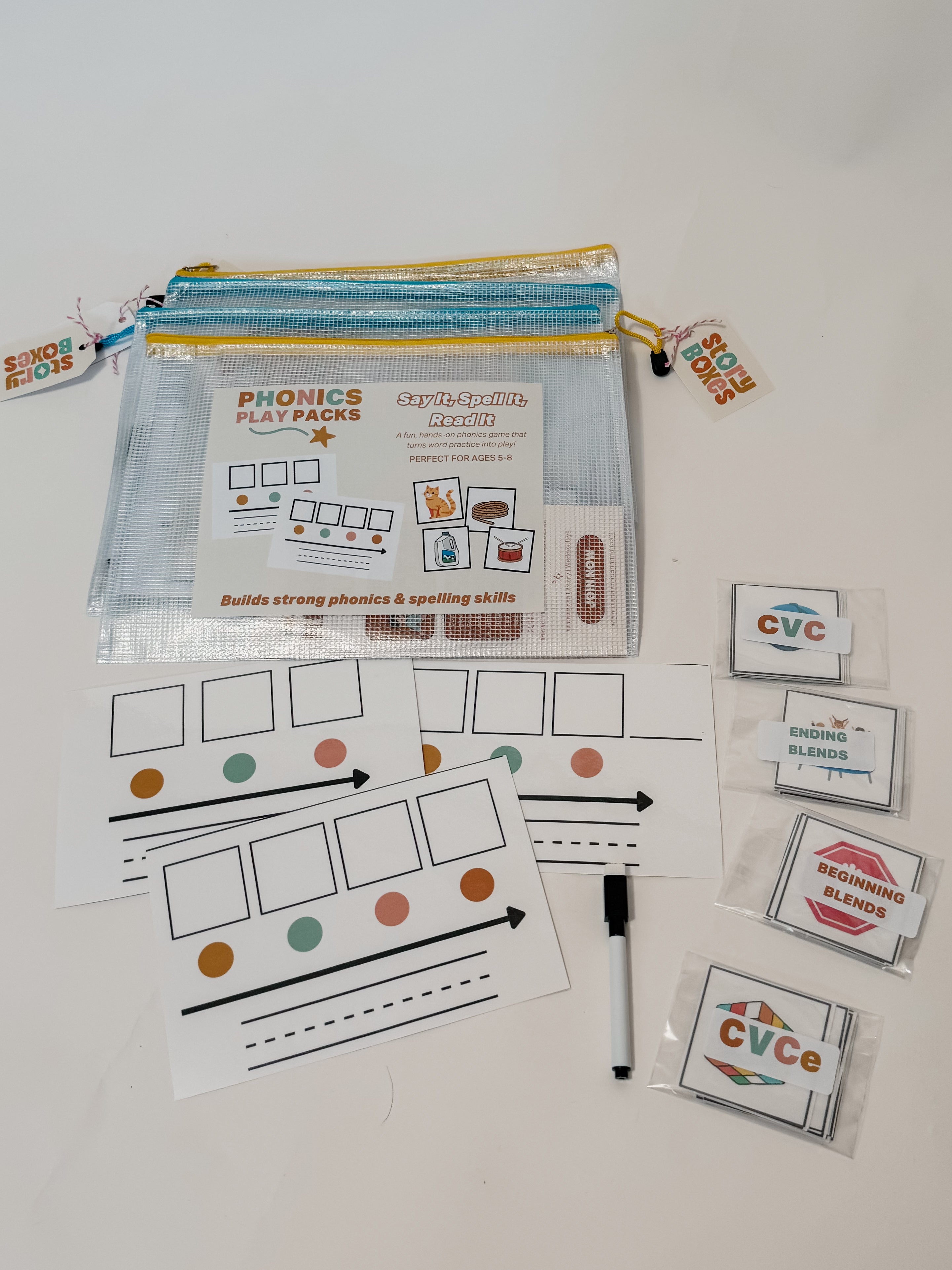 Phonics Play Pack: Writing Words Activity | CVC, CVCC, CCVC, CVCe – The ...